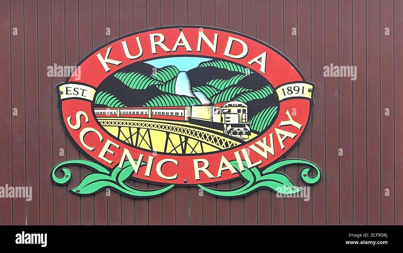 Kuranda Scenic Railway, Zugfahrt, Bahnfahrt, Kuranda Skyrail, Seilbahn ...