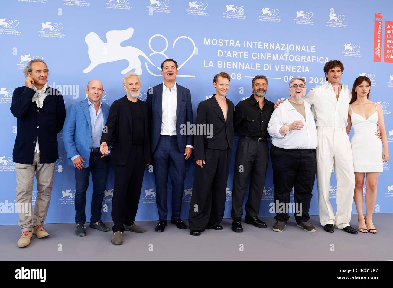 Alexandre Desplat, J. Miles Dale, Christoph Waltz, Scott Stuber, Felix ...