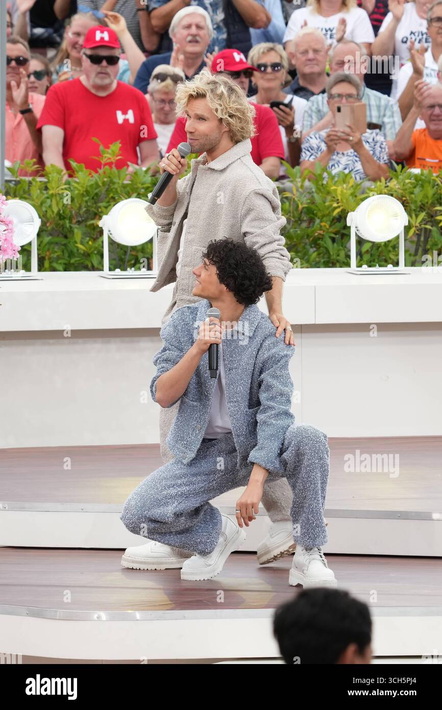 ZDF-Fernsehgarten 2025. Matt & SEM Matt Stoffers, SEM Ben Yakar im ZDF ...