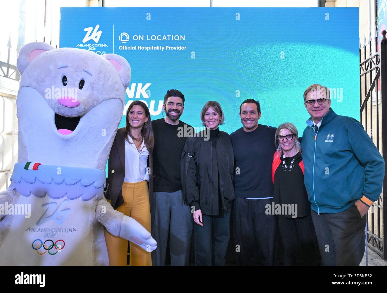 Mailand, Italien 3 MONTS togo Olympische Gastfreundschaft Mailand ...