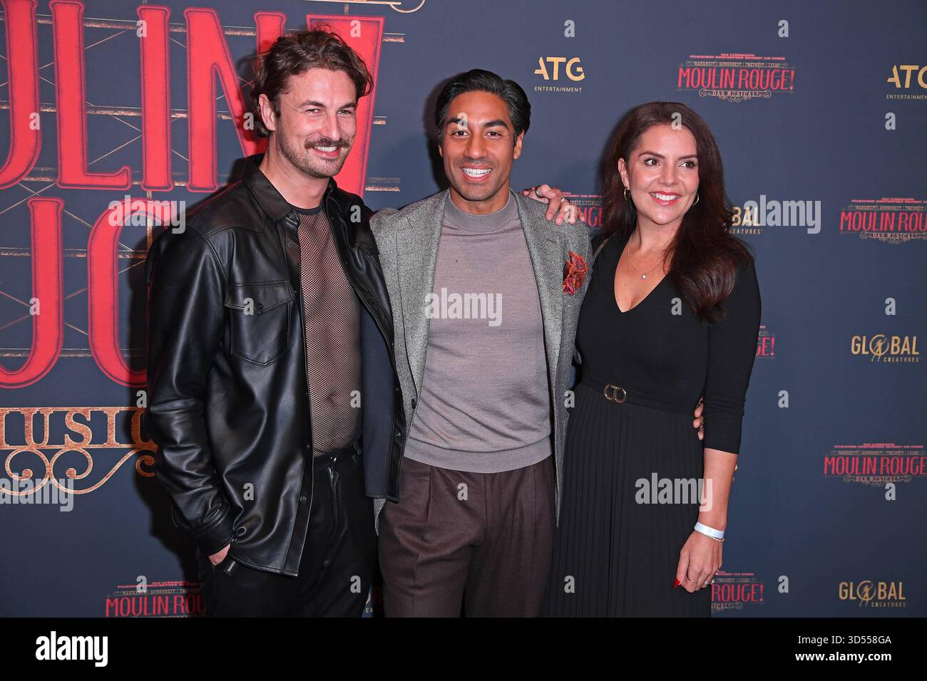 Nicolas Puschmann, NIC Shanker mit Janina Shanker bei der Premiere von ...
