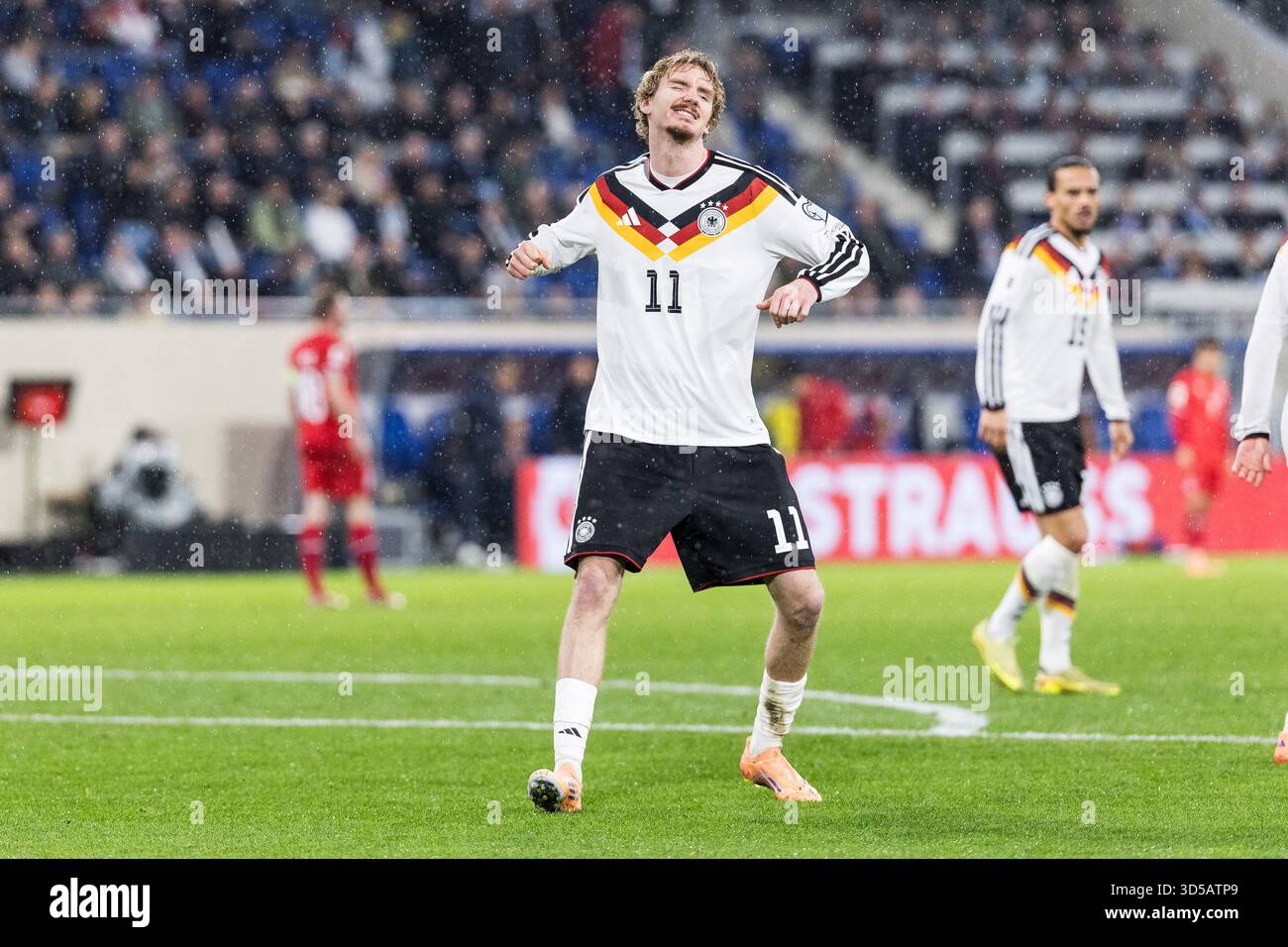 Feier zum 0:1 von Nick Woltemade (Deutschland, 11), Tor [Tor], Torfeier ...