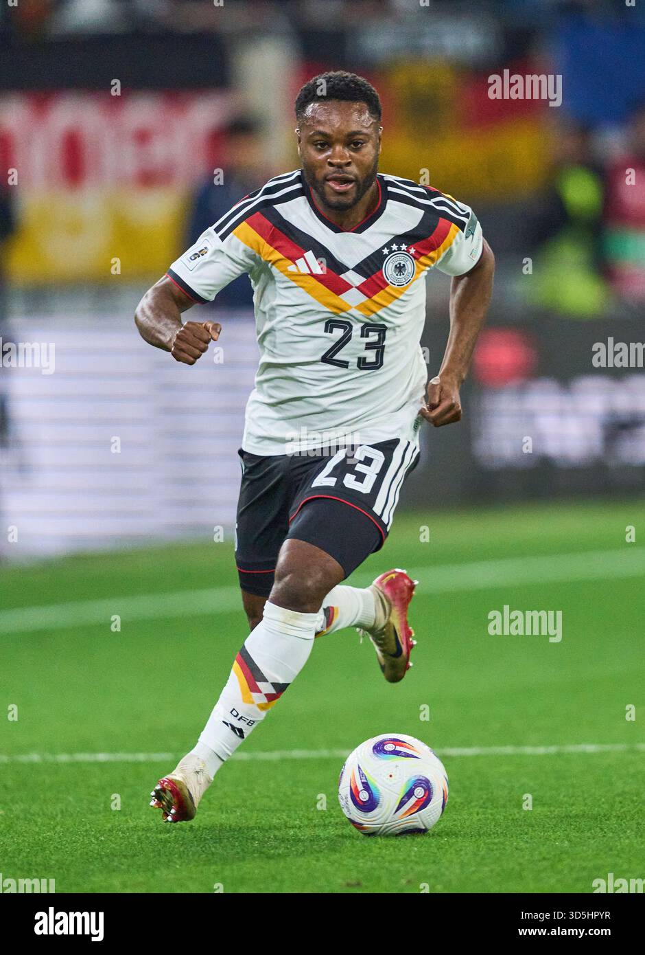 Ridle Baku aus Deutschland im Qualifikationsspiel zur FIFA ...