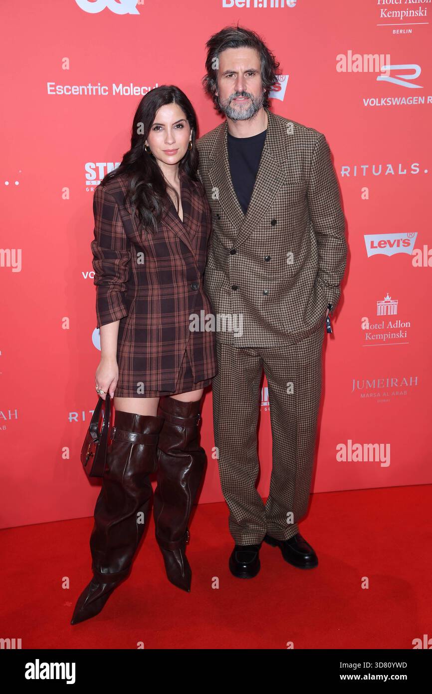 Chryssanthi Kavazi mit Ehemann Tom Beck - GQ MEN OF THE YEAR AWARDS ...