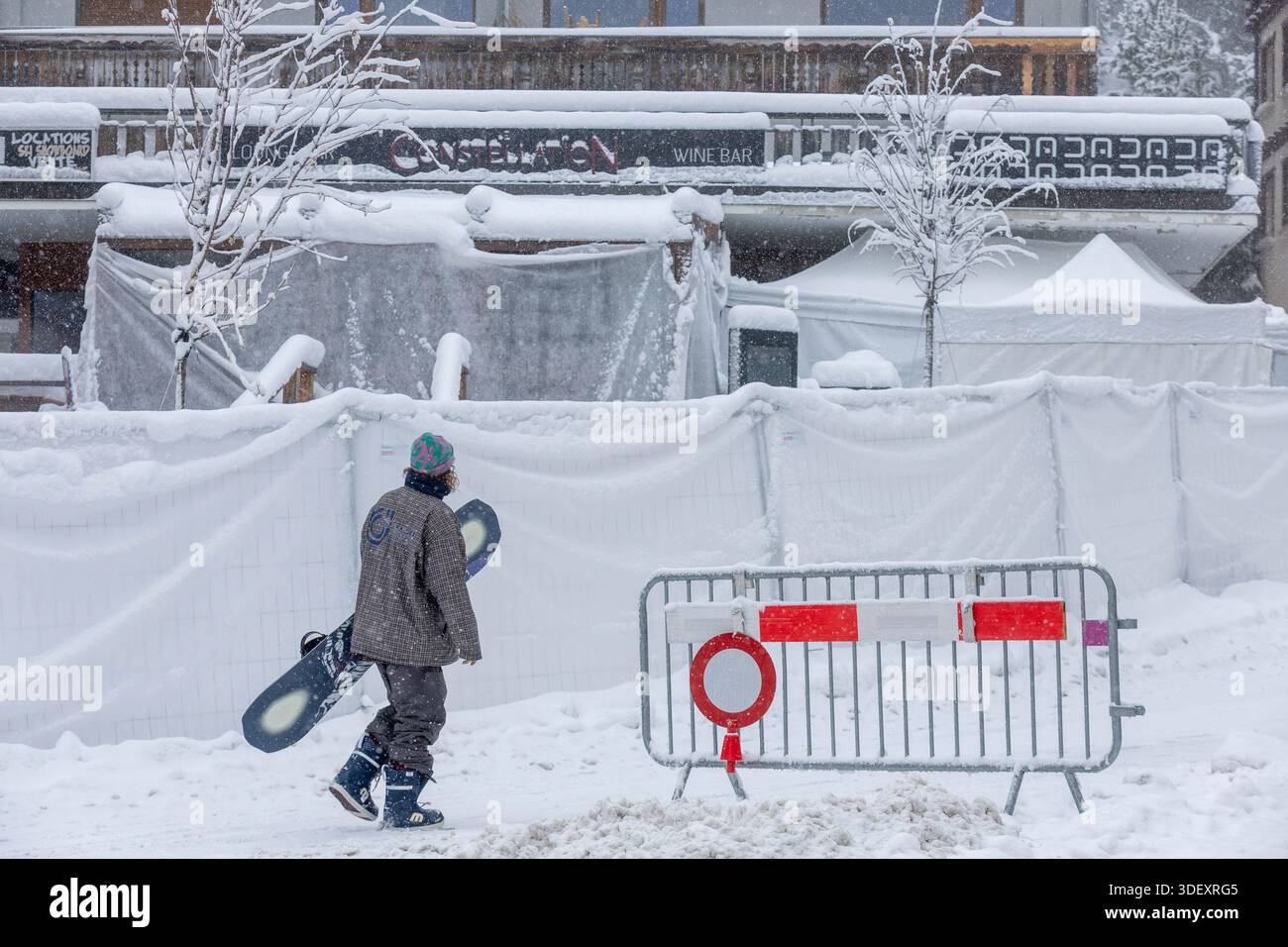 © PHOTOPQR/LE DAUPHINE/Tom PHAM VAN SUU ; ; 09/01/2026 ; A Crans ...