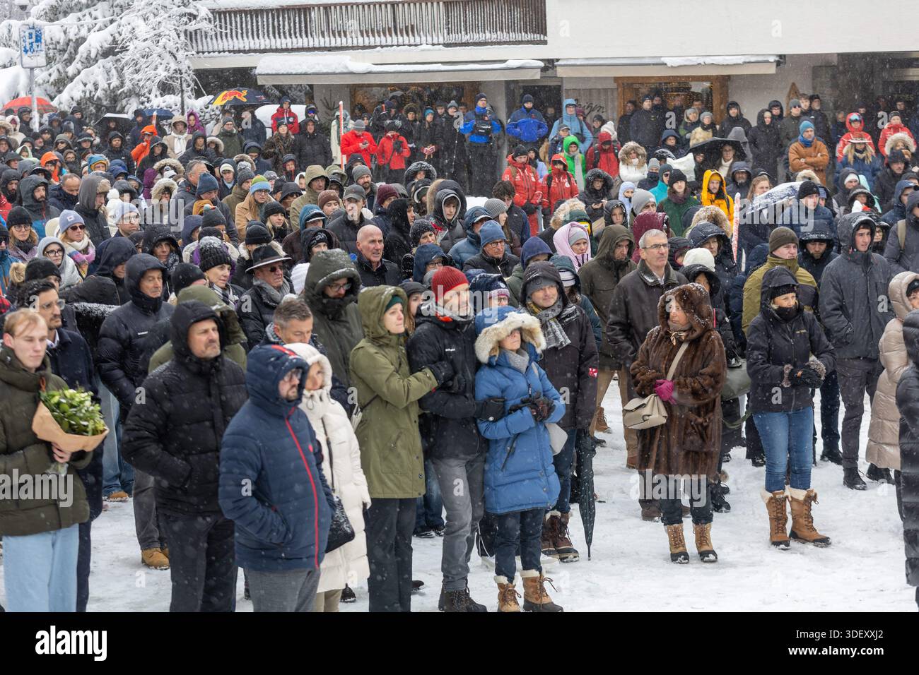 © PHOTOPQR/LE DAUPHINE/Tom PHAM VAN SUU ; ; 09/01/2026 ; A Crans ...