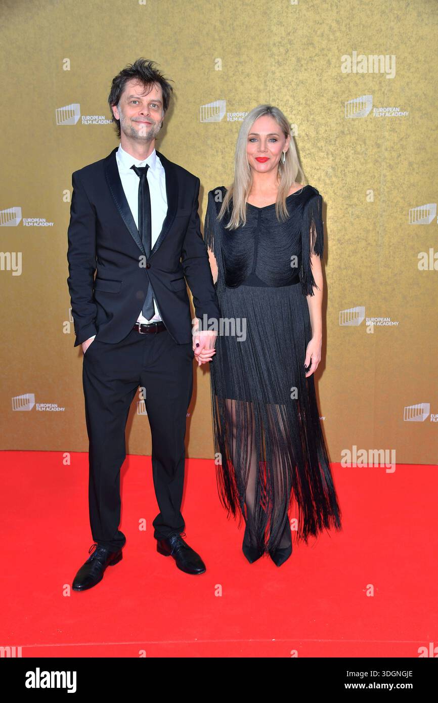 Luca Ciut und Katarina CAS bei der Verleihung des EUROPEAN FILM AWARDS ...