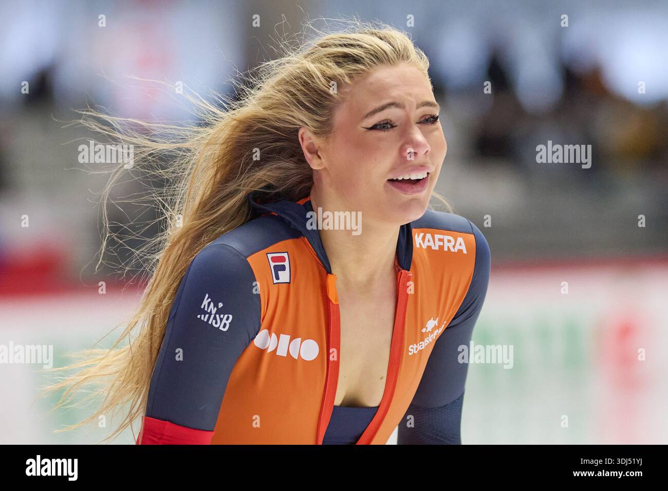 Inzell, Deutschland 23.-25. Januar 2026: 5. ISU-Weltmeisterschaft 2025/ ...