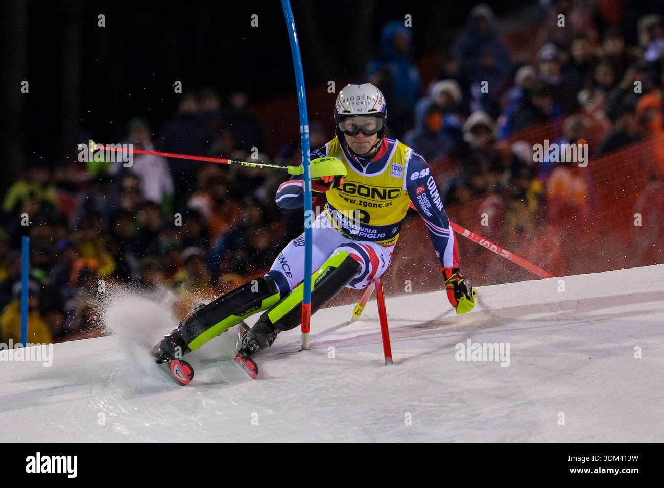 Steven Amiez aus Frankreich tritt beim AUDI FIS Ski World Cup 2025/2026 ...