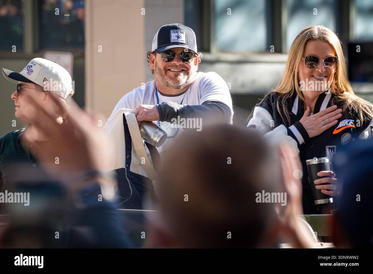 Seattle, Washington, USA. Februar 2026. John Schneider, General Manager ...
