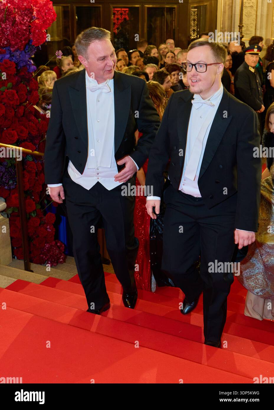 Wien, Österreich. Februar 2026. Wiener Opernball 2026 an der Wiener ...