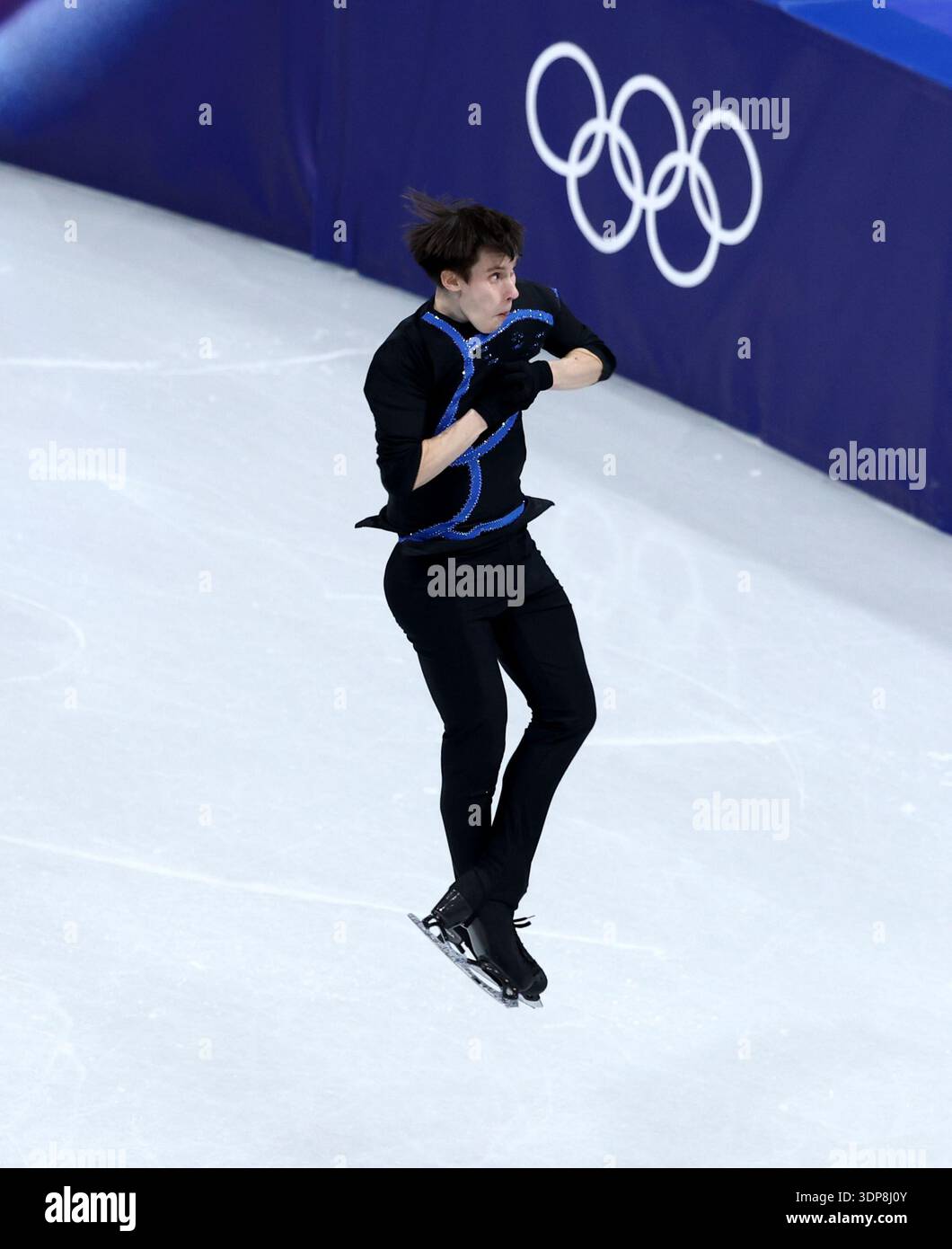 Der ukrainische Kyrylo Marsak während des Freilauf-Skating-Events für ...