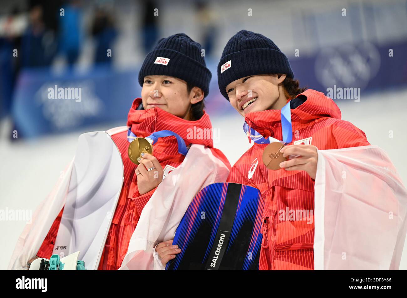 Yuto Totsuka aus Japan, Ryusei Yamada aus Japan während der Olympischen ...