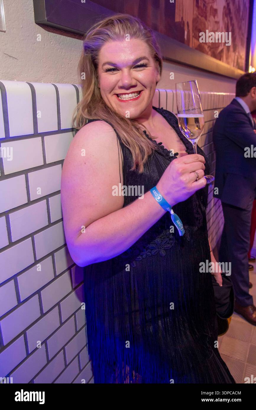 Gisa Flake zu Gast auf der Party bei der ARD Blue Hour 2026 auf der ...