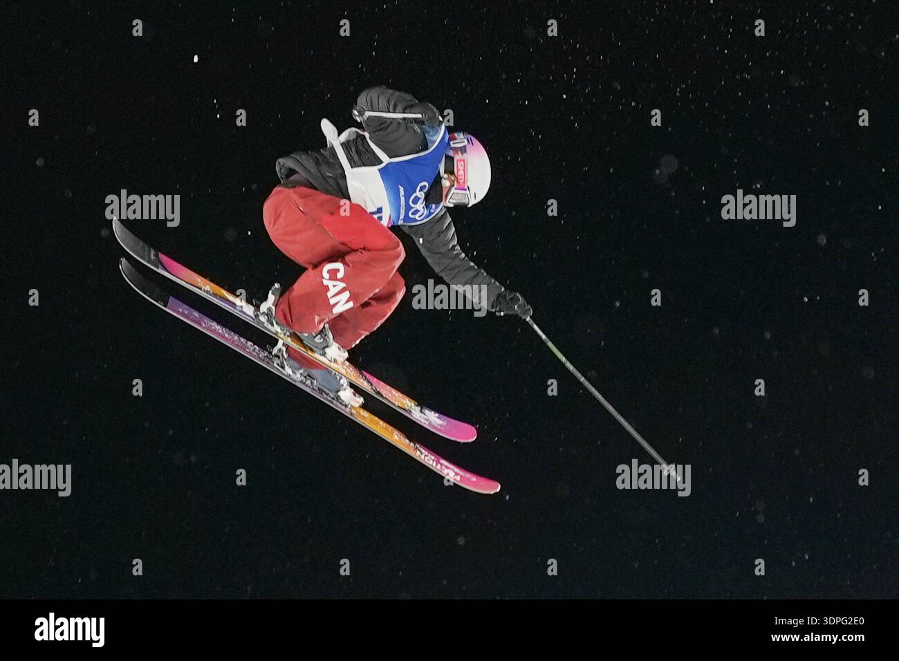 LIVIGNO, ITALIEN - 14. FEBRUAR: Naomi Urness aus Kanada während der ...