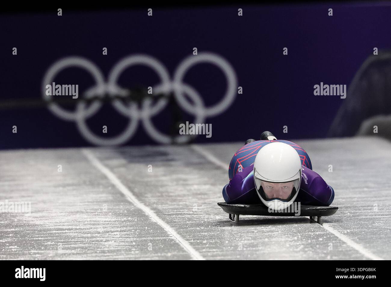 Amelia Coltman (GBR) während der Olympischen Winterspiele Milano ...