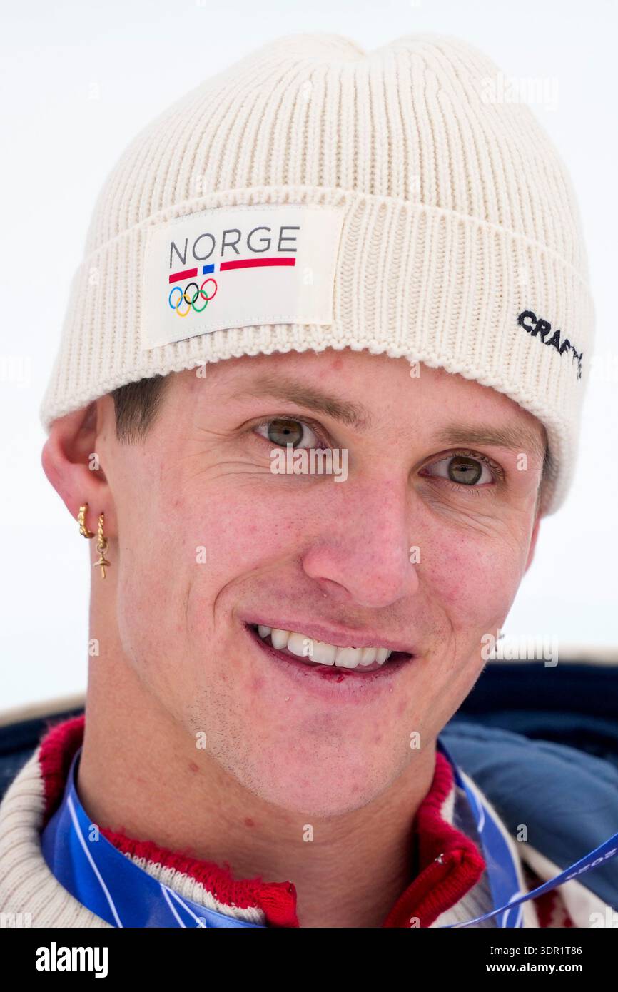 Livigno, Italien 20260210. Birk Ruud während der Olympischen ...