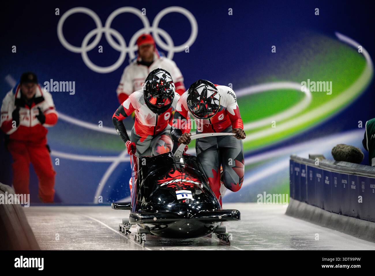 APPIAH Cynthia, RICHARDSON WILSON Dawn (CAN), im Zweierbob der Frauen ...