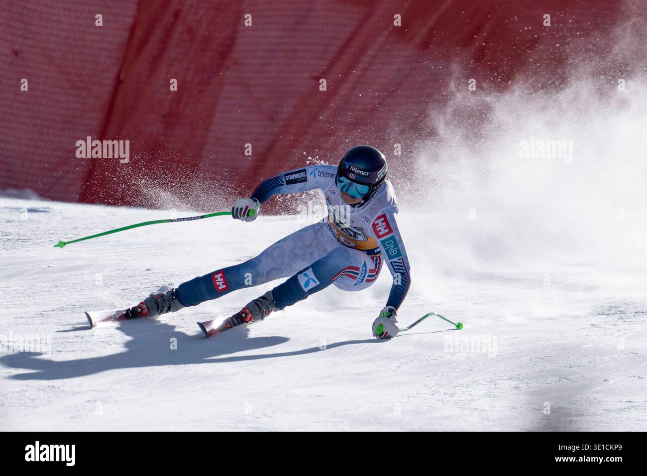 Val di Fassa, Italien, 7. März 2026. Marte Monsen (Norwegen) tritt beim ...