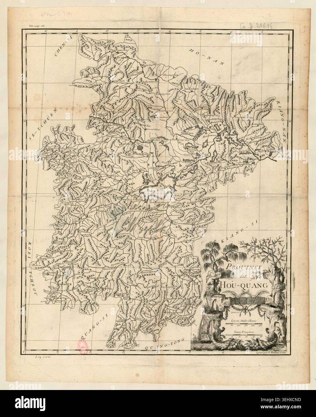 Kartographie der französischen jesuitenprovinzen -Fotos und ...