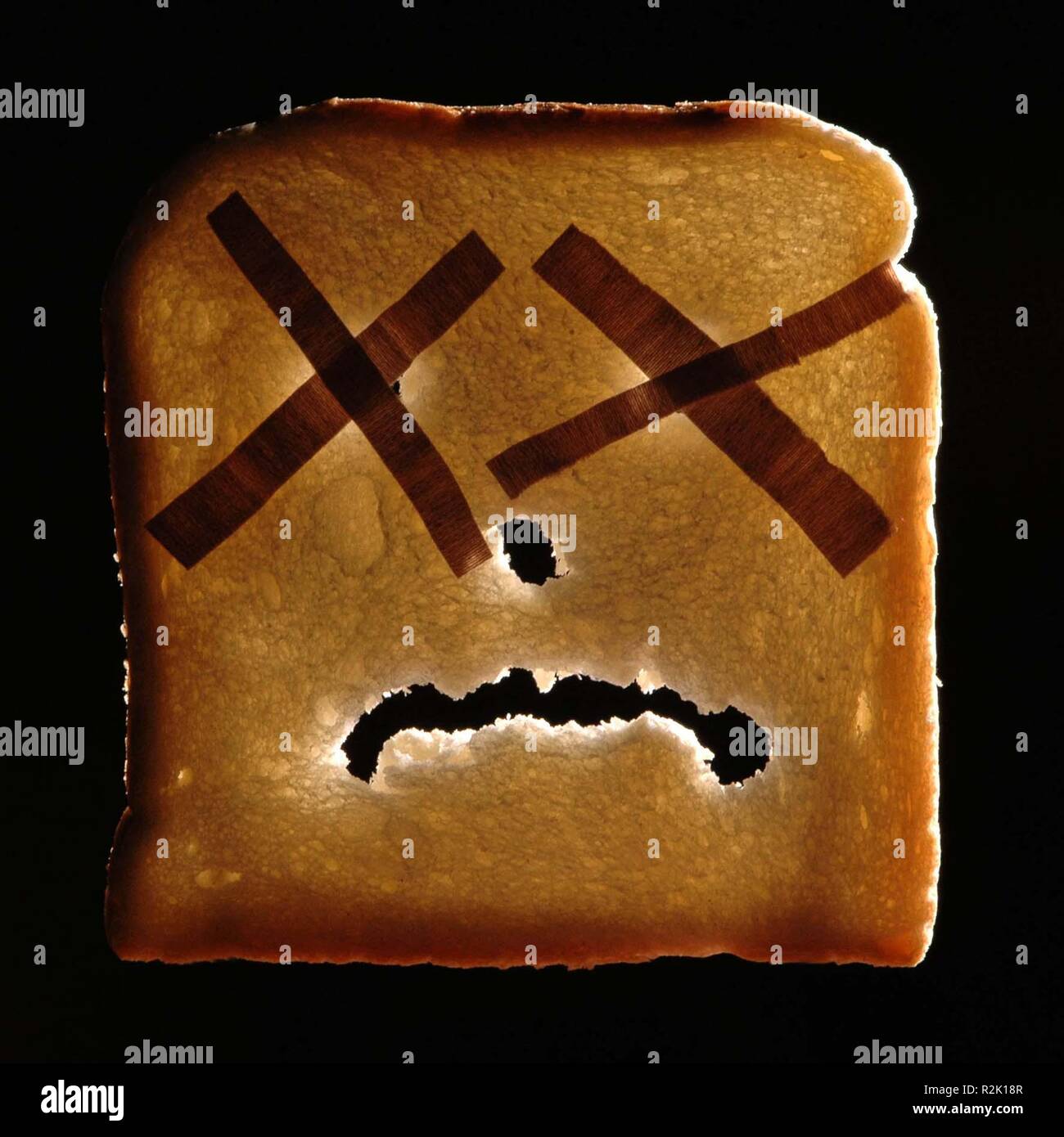 Sad Face Bread Stockfotos und -bilder Kaufen - Alamy