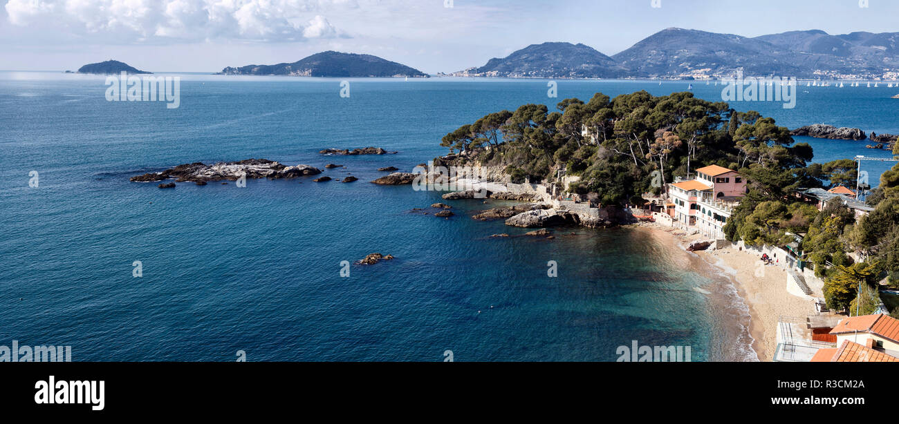 Fiascherino Beach Stockfotos und -bilder Kaufen - Alamy