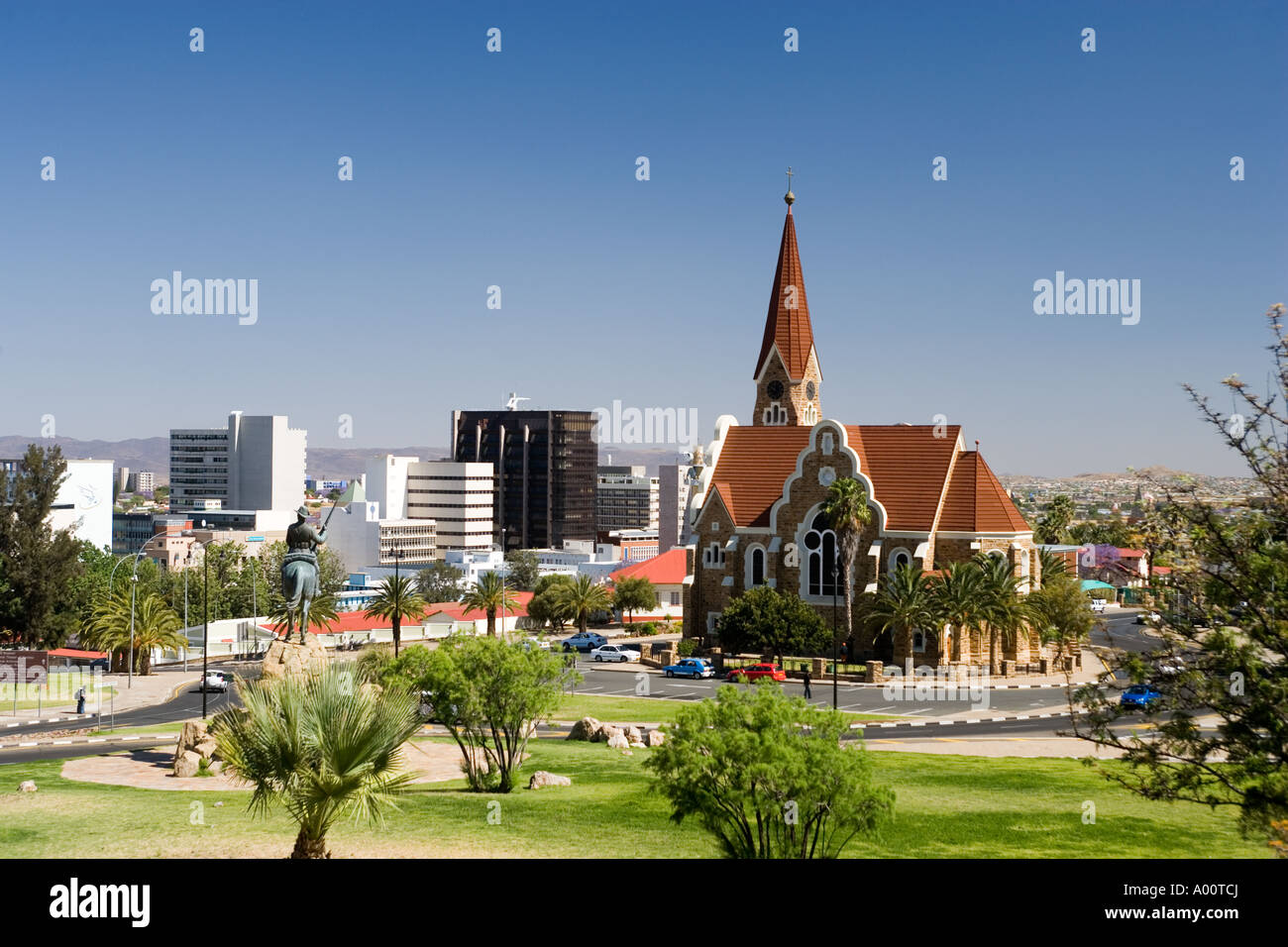 Namibia City Centre Windhoek Stockfotos & Namibia City Centre Windhoek ...