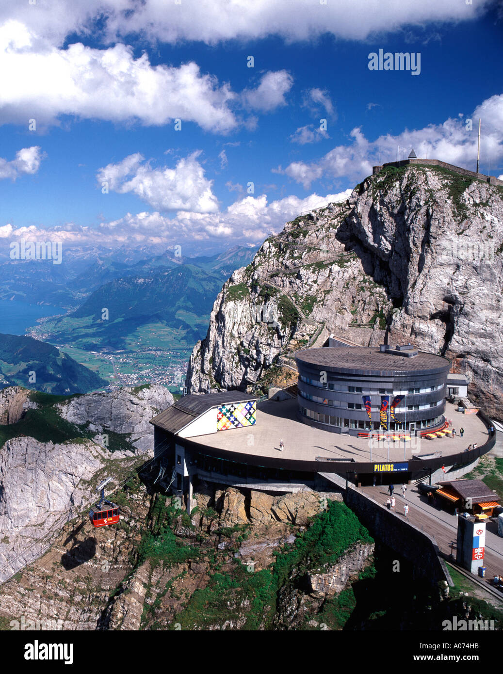 Berg Pilatus, Luzern, Schweiz Stockfotografie - Alamy