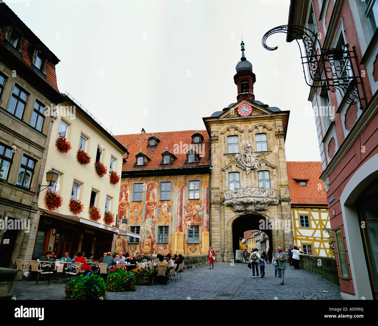 Das Alte Rathaus Bamberg Oberfranken, Bayern, Deutschland, Europa ...