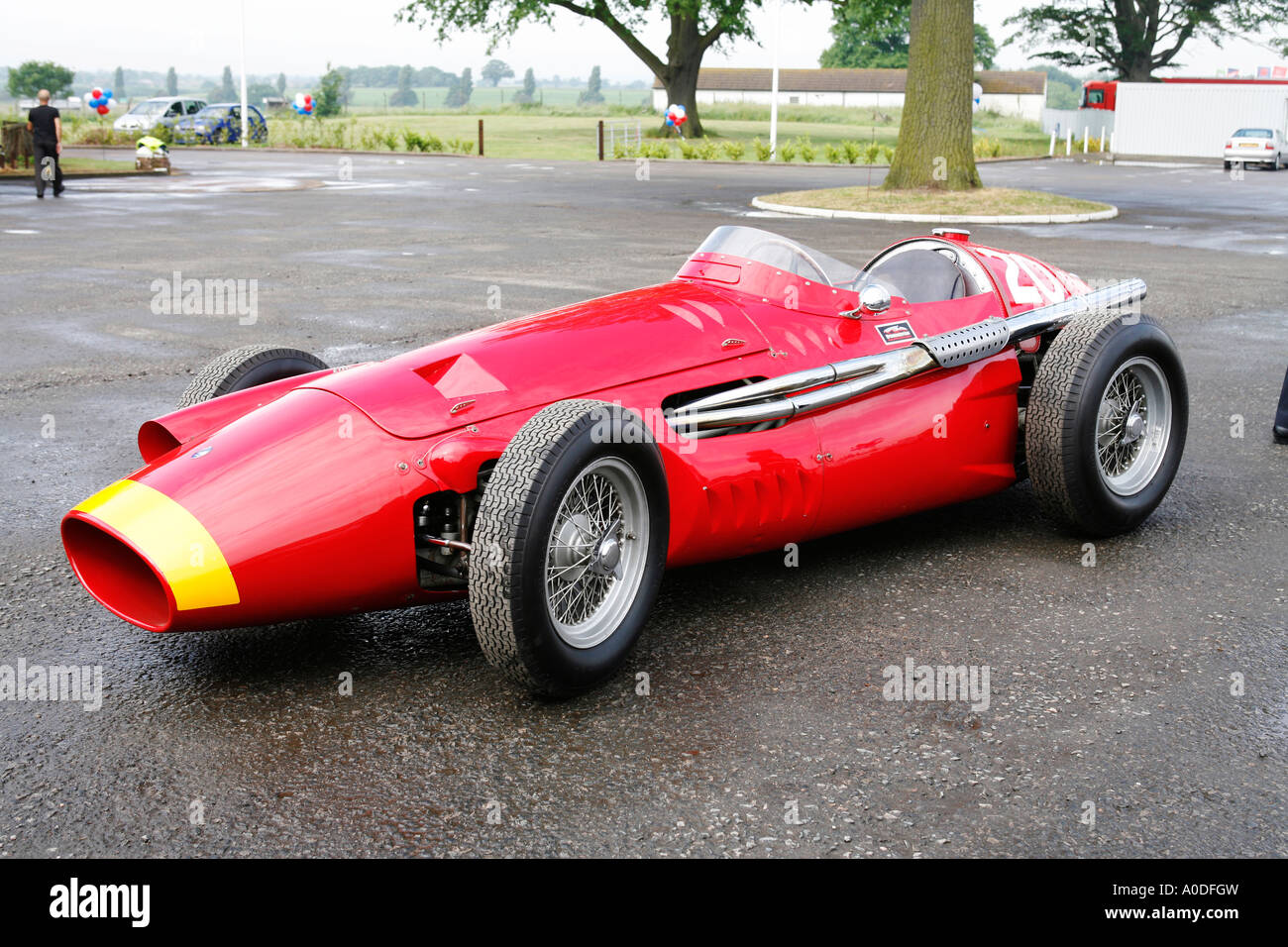 Maserati Formel 1 Rennwagen aus der Donington Grand Prix Collection ...
