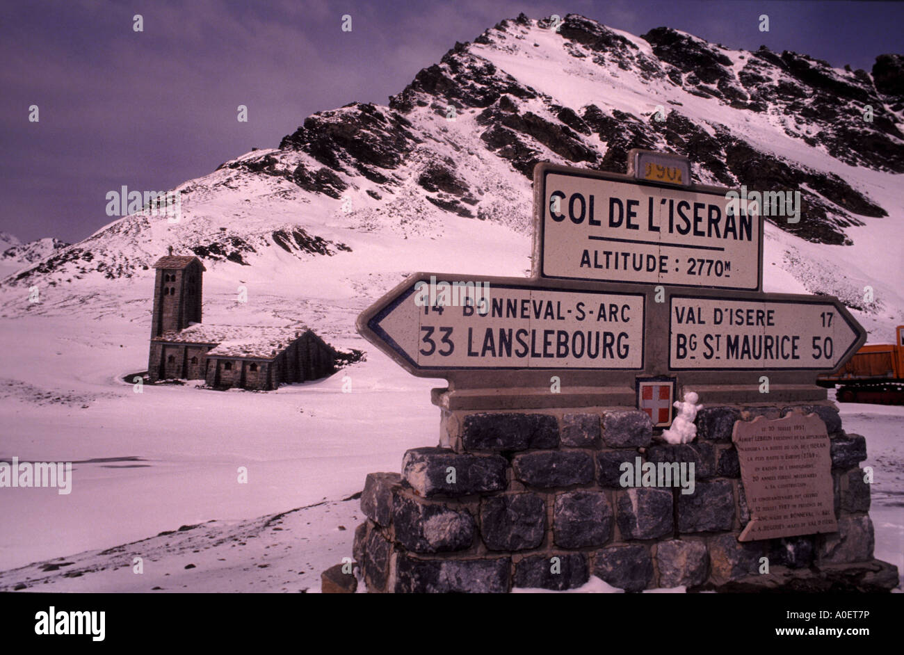 Col de iseran -Fotos und -Bildmaterial in hoher Auflösung – Alamy