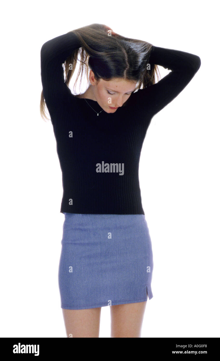 Kurzer minirock -Fotos und -Bildmaterial in hoher Auflösung – Alamy