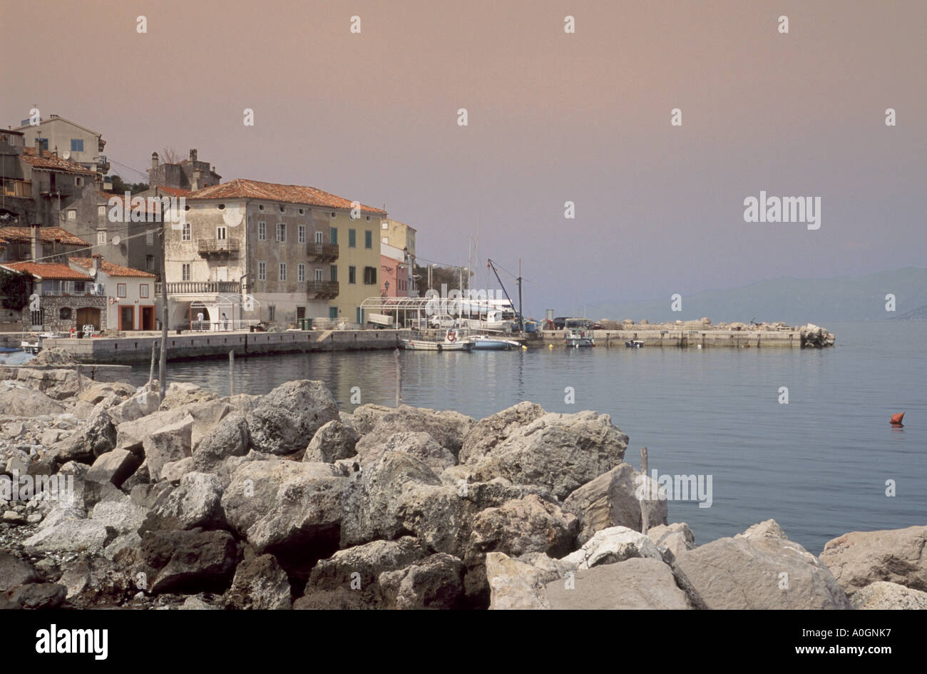 Valun village cres island croatia -Fotos und -Bildmaterial in hoher ...
