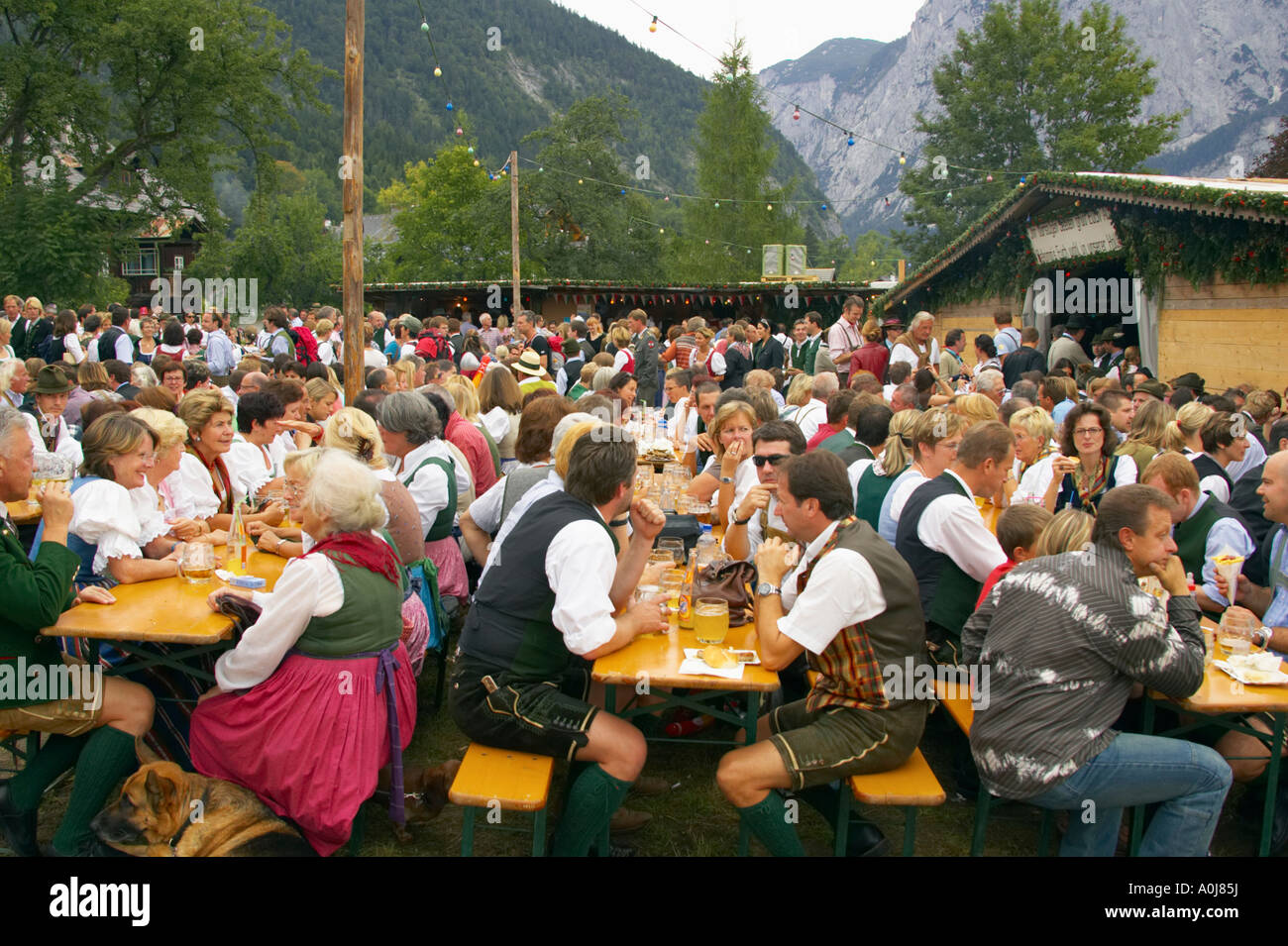 Altausseer Kirtag Festival in Altaussee, Steiermark, Österreich ...