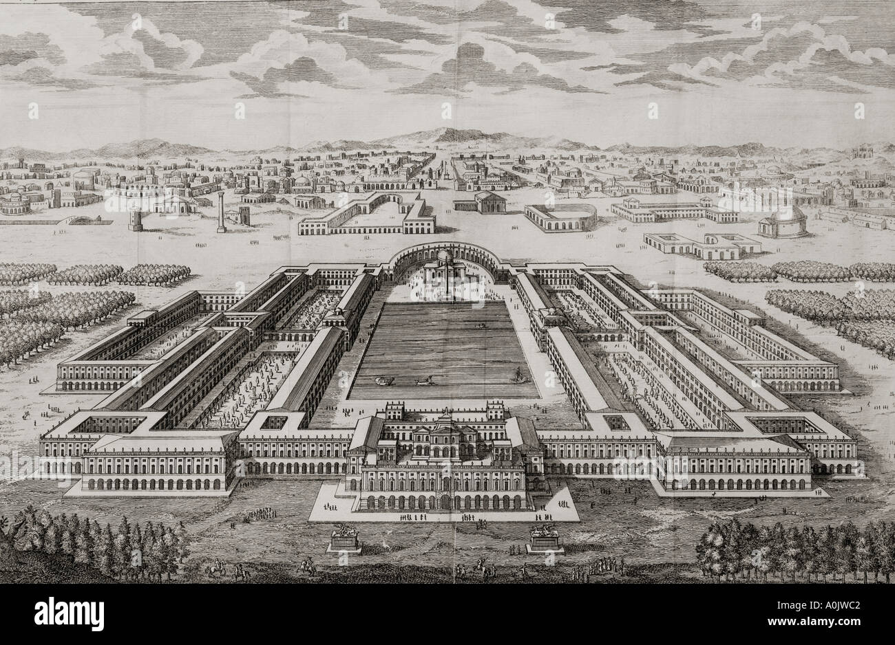 Der Domus Aurea, Rom, Italien. Das Golden Palace von Kaiser Nero ...