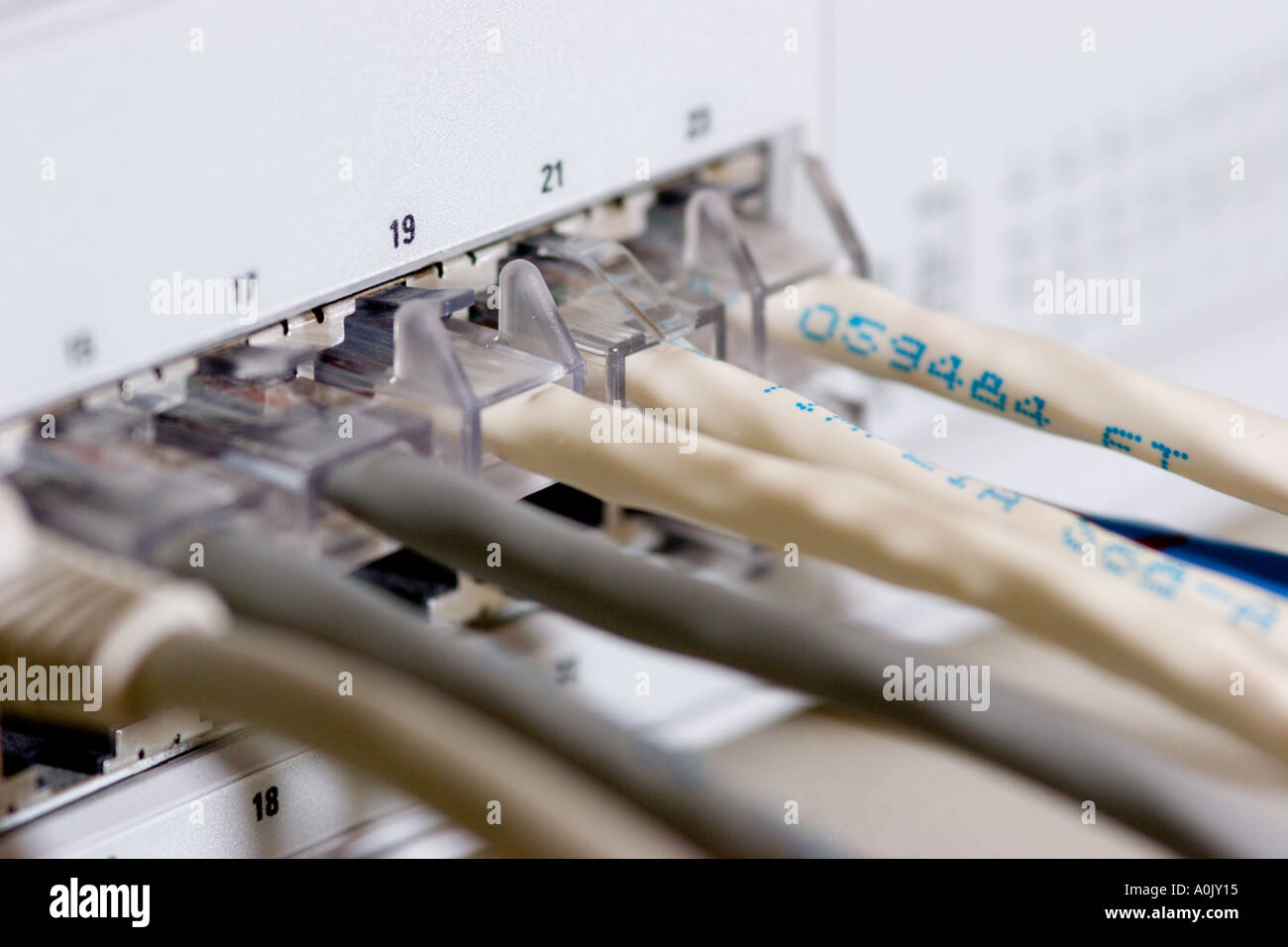 Cat5 verkabelung -Fotos und -Bildmaterial in hoher Auflösung – Alamy