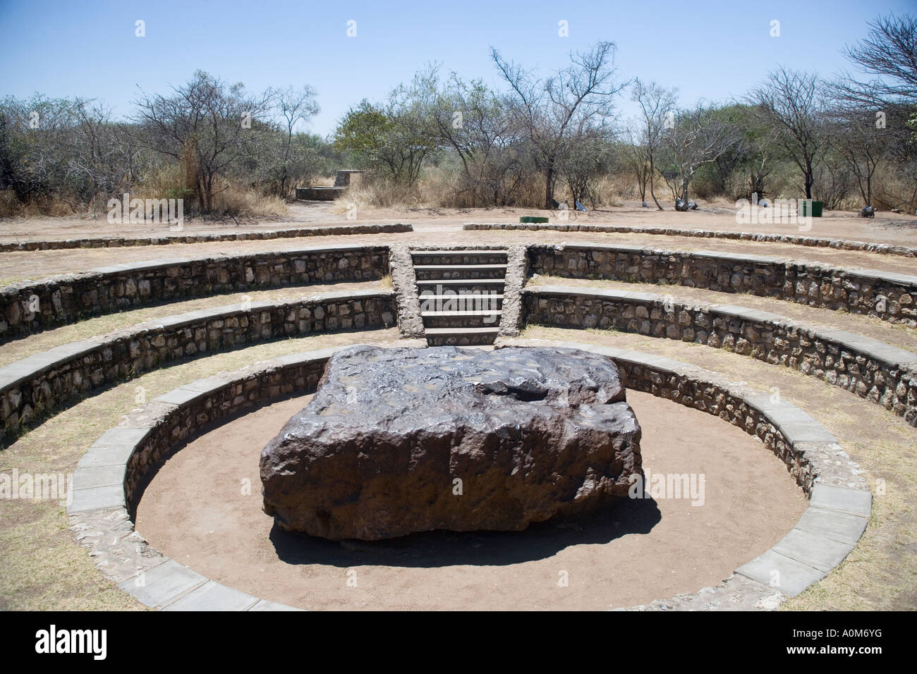 Hoba Meteorit Grootfontein Namibia Stockfotografie - Alamy