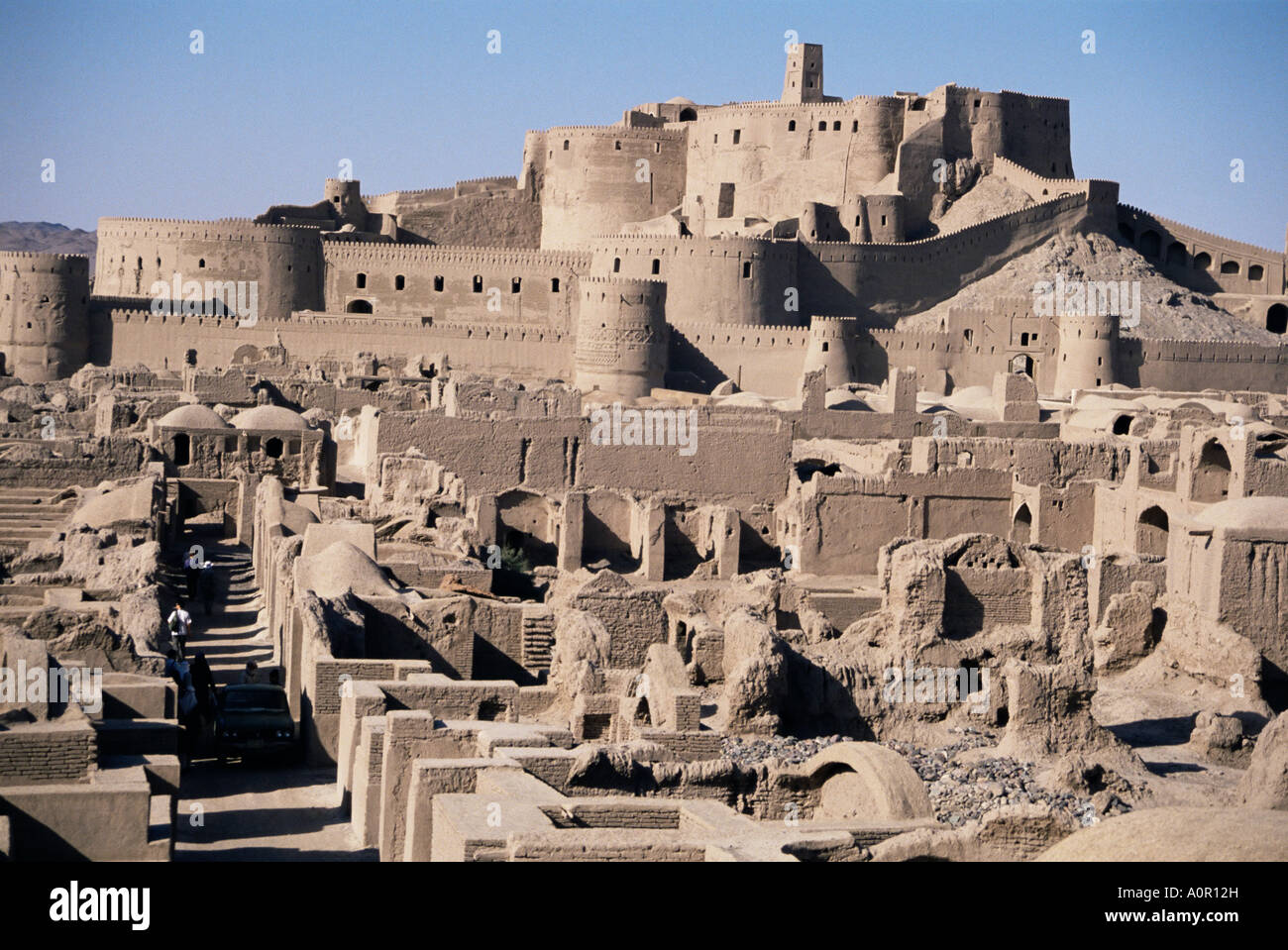 Arg-e Bam Citadel-Bam-Iran-Nahost Stockfotografie - Alamy