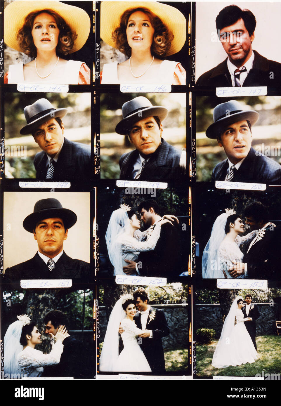 Der Pate 1971 Francis Ford Coppola Al Pacino Diane Keaton Talia Shire ...