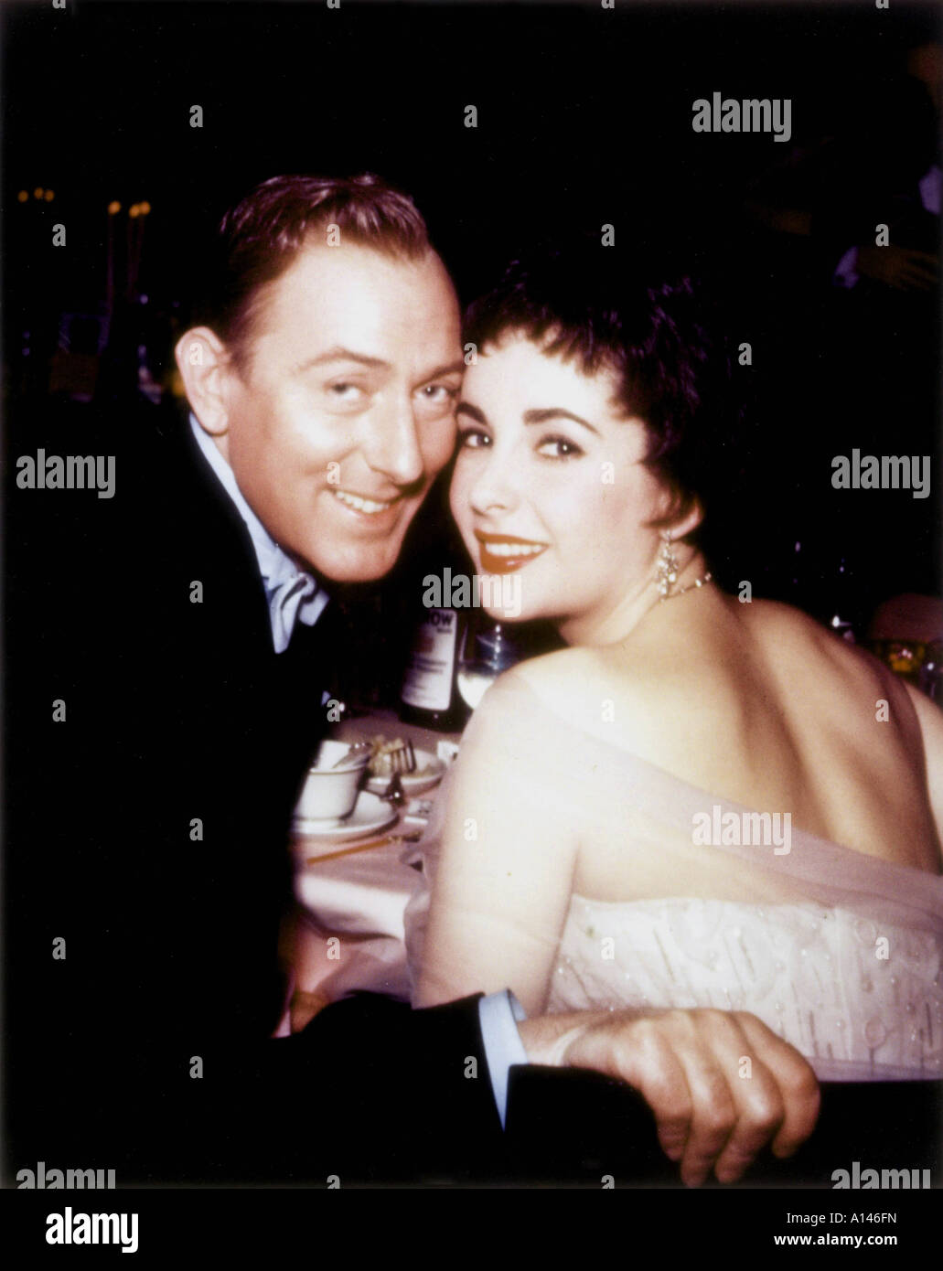 Elizabeth Taylor Michael Wilding Stockfotos und -bilder Kaufen - Alamy