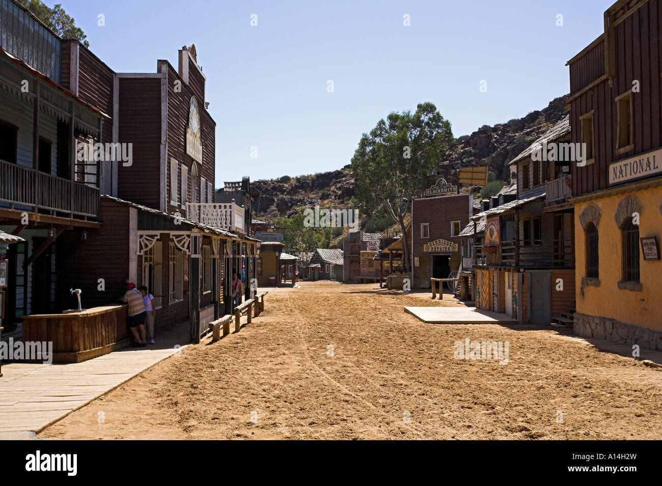 Western town -Fotos und -Bildmaterial in hoher Auflösung – Alamy