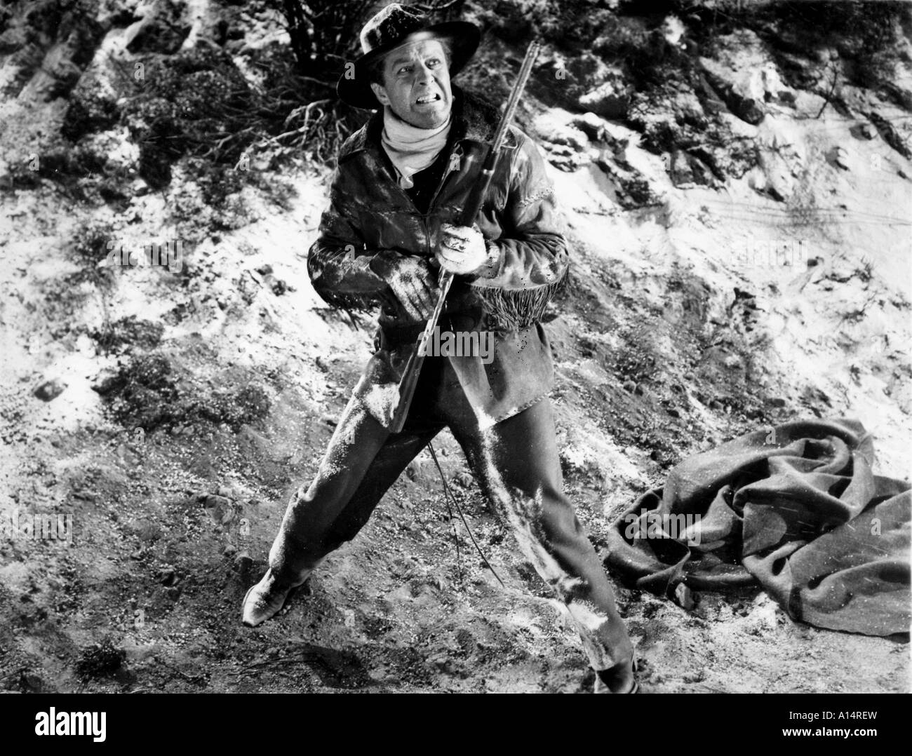 Die letzte Jagd 1955 Richard Brooks Robert Taylor Stockfotografie - Alamy