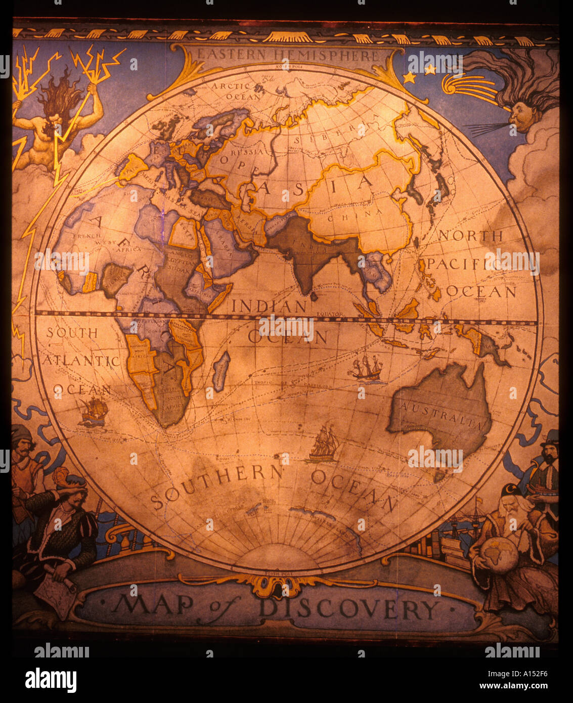 Treasure map africa -Fotos und -Bildmaterial in hoher Auflösung – Alamy