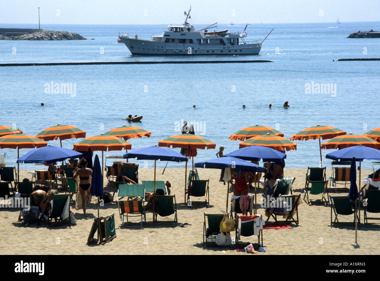 San Remo Beach Stockfotos und -bilder Kaufen - Alamy