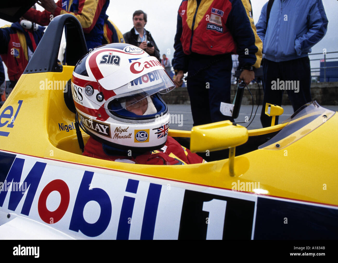 Nigel mansell williams -Fotos und -Bildmaterial in hoher Auflösung – Alamy