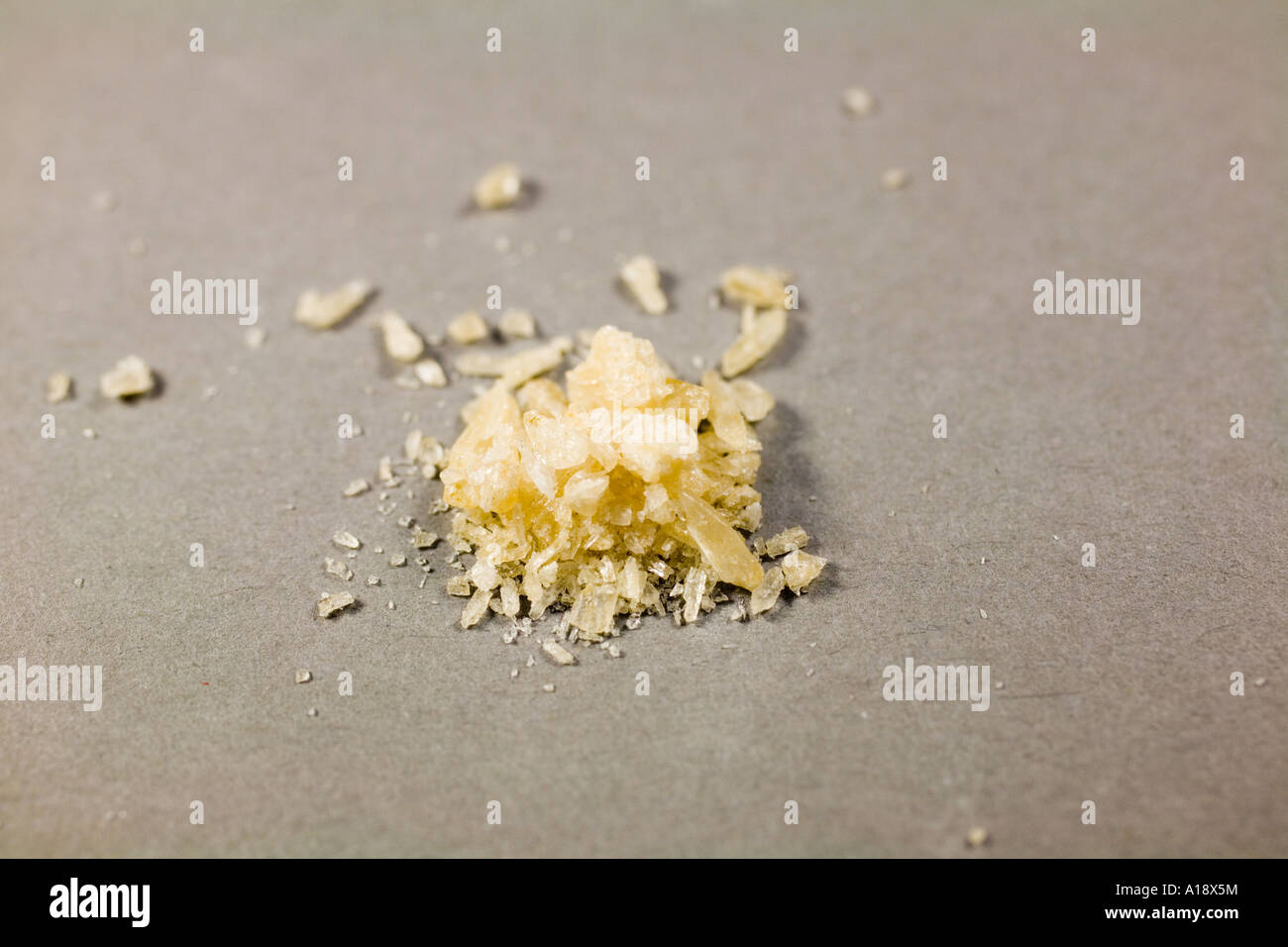 Crystal Meth-Amphetamin. Aka Ice, Meth, Kurbel. Die Farbe der Meth ...