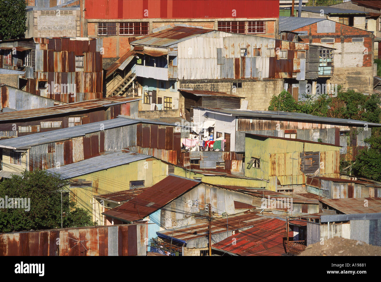 San Jose Costa Rica Slums COSTA NICA – COVIDA