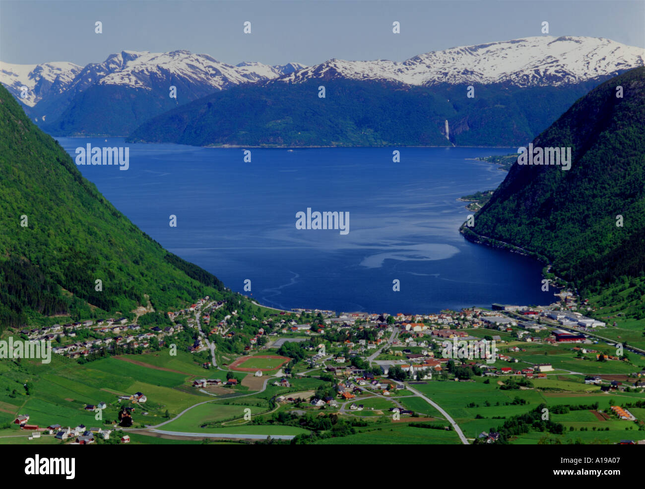 Norwegen Vik und Sognefjord Stockfotografie - Alamy