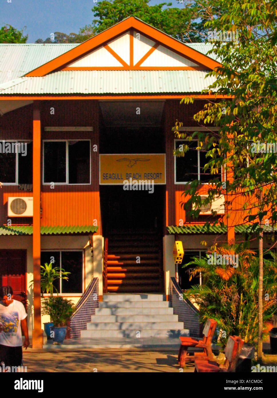 Seagull Beach Resort Teluk Nipa Strand Pulau Pangkor Insel Malaysia ...