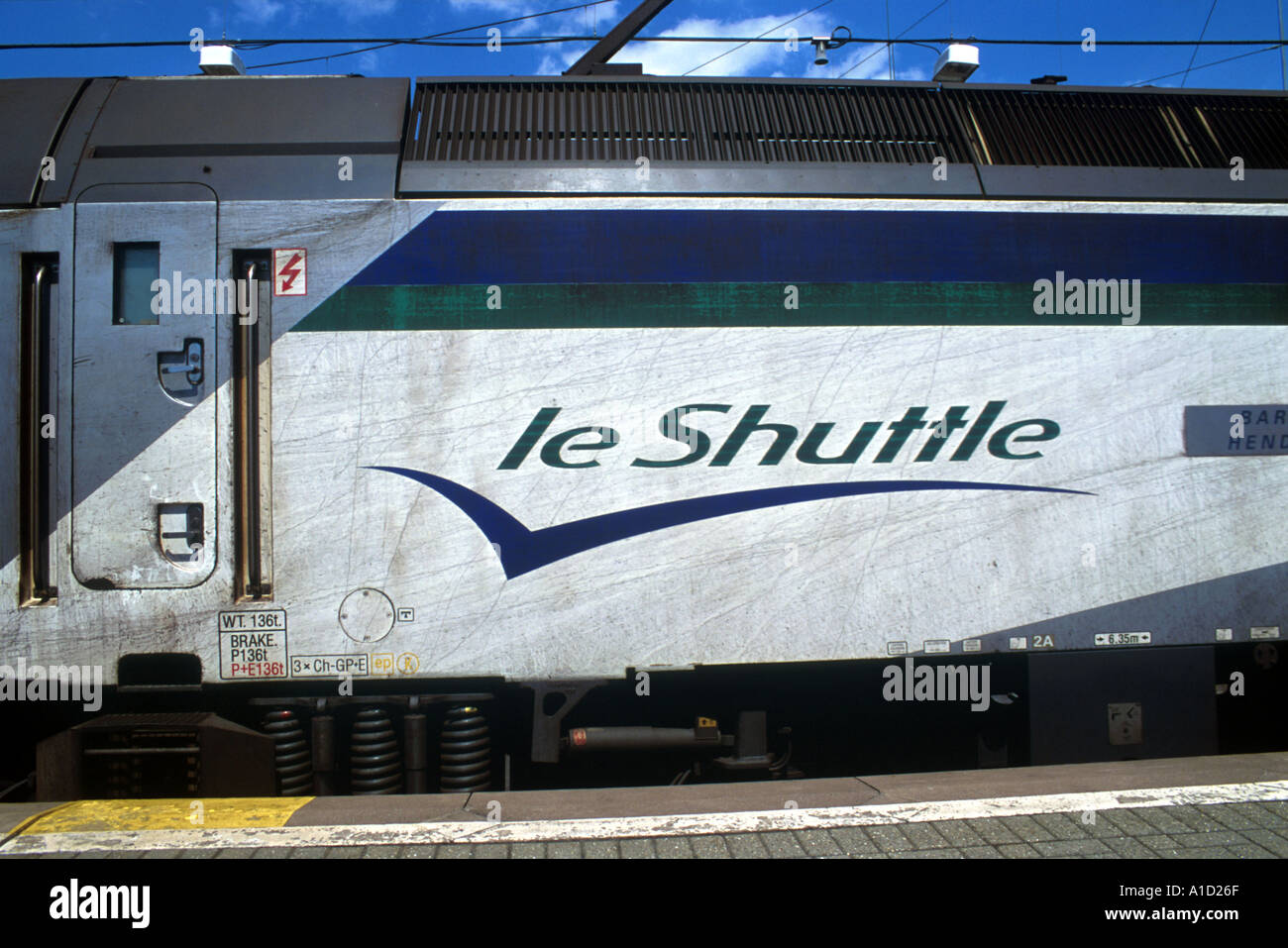 Le Shuttle Eurotunnel France Stockfotos und -bilder Kaufen - Alamy